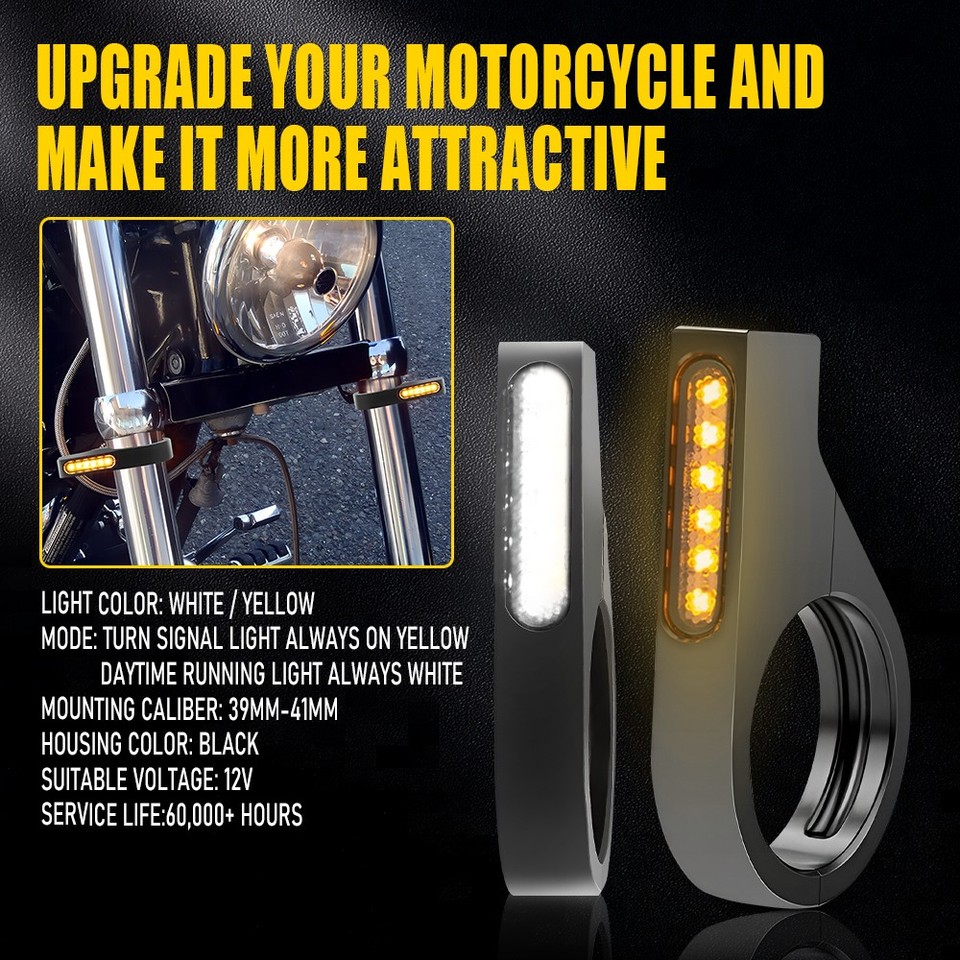 Fit YAMAHA R7 YZF 2022 2021-2024 Flush LED Mount Signals Turn Indicator ...
