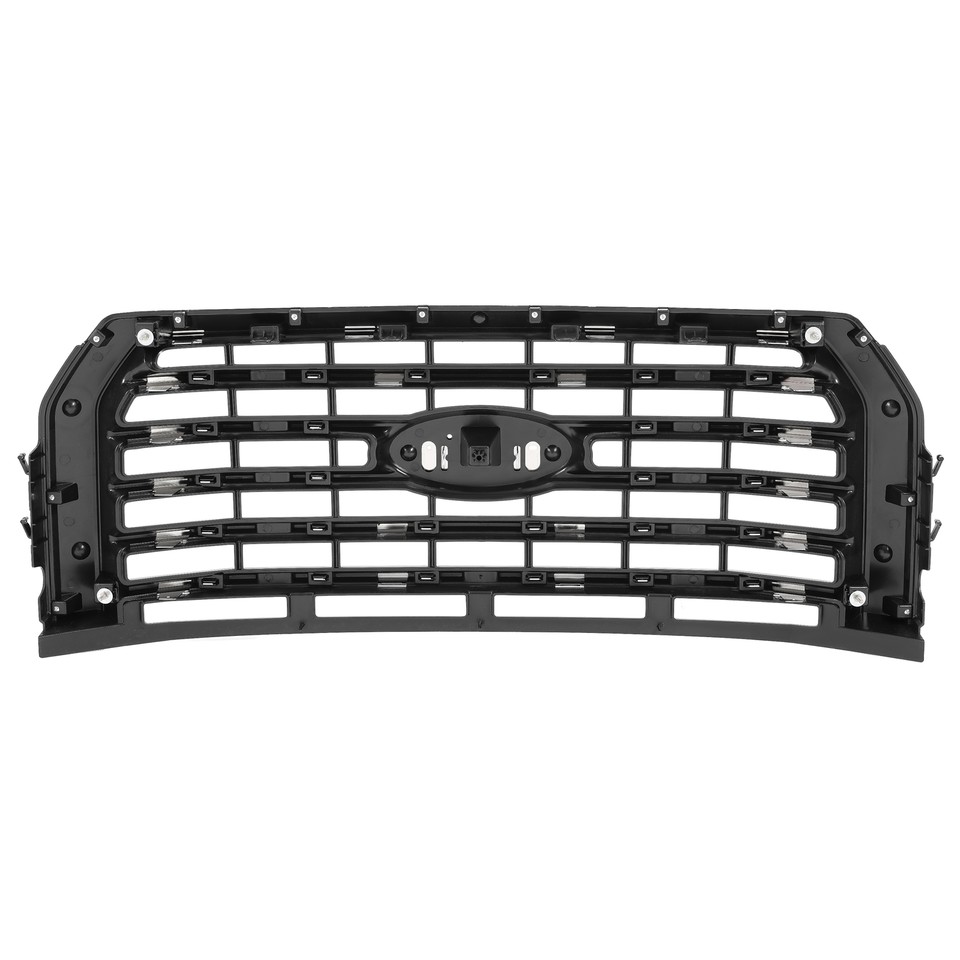 For Ford F-150 2015-2017 ABS Chrome Front Upper Bumper Grille #FL3Z ...