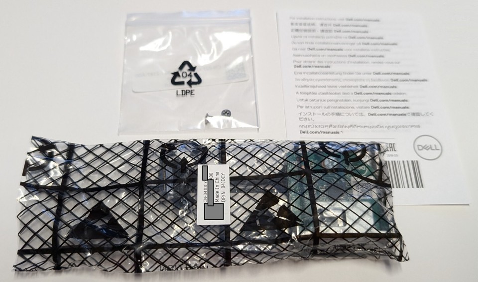 Dell 01DW11 1DW11 Add-in DisplayPort DP Video Port for OptiPlex MFF SFF ...