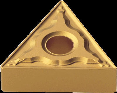 TNMG322 Carbide Turning Insert, Grade TiN/C6, Neg. Rake w/Chipbreak, 10 ...