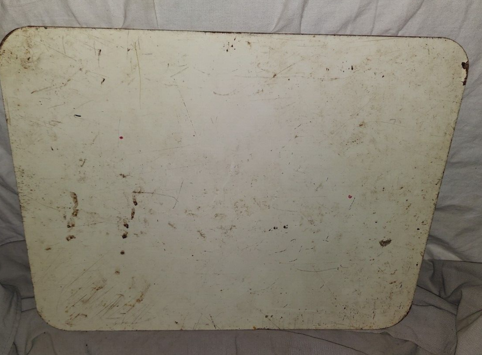 Vintage Small Metal Sign Garage "For Rent" Art Deco Style Border | eBay