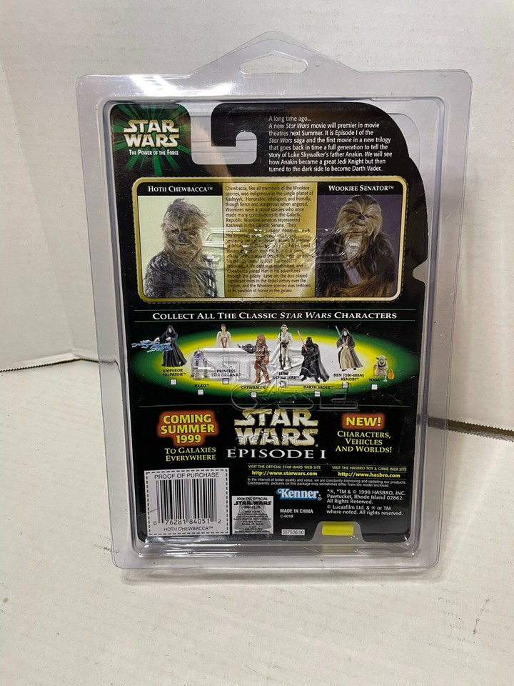 Hasbro Star Wars Hoth Chewbacca With Bowcaster Rifle Action Figure New ...