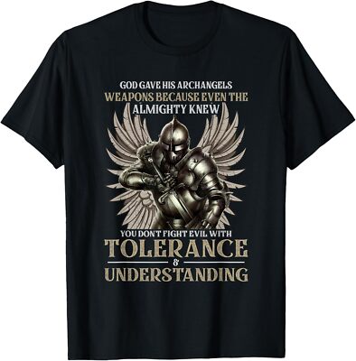New Limited Christian, Tolerance & Understanding, Christian T-Shirt | eBay