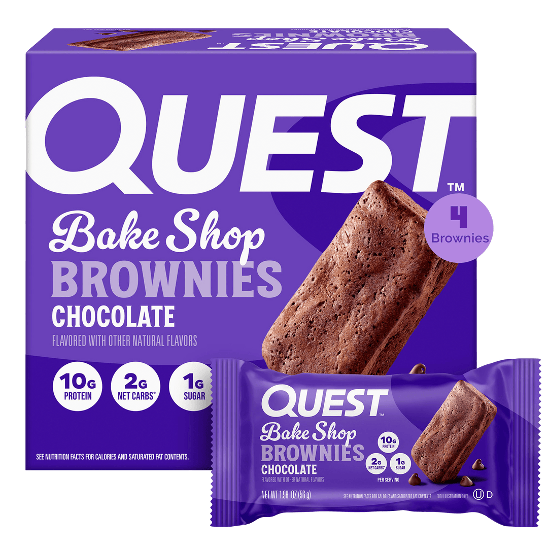 Quest Bake Shop Chocolate Brownies 1.98oz (Pack Of 10) | eBay