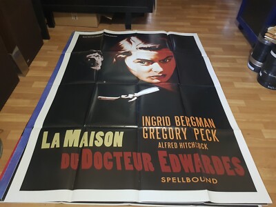 Affiche cinema 120x160 LA MAISON DU DOCTEUR EDWARDES,PECK,HITCHCOCK | eBay