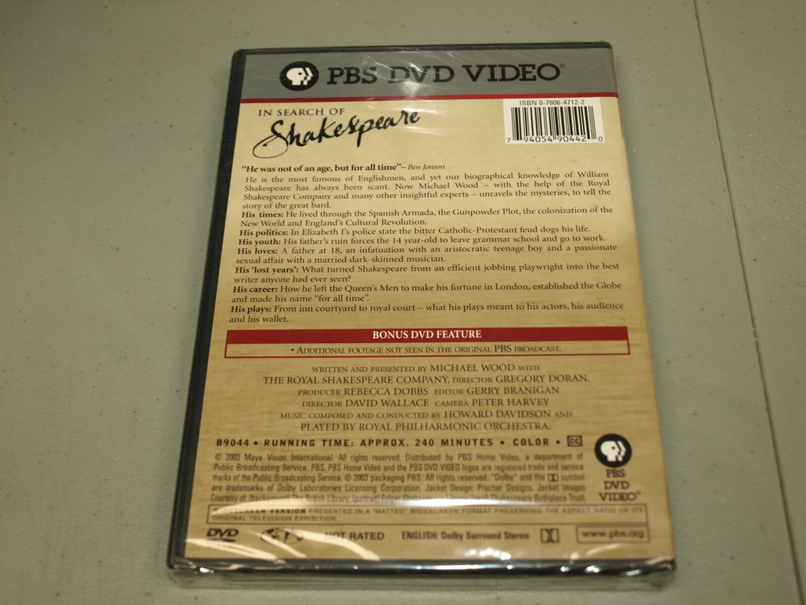 In Search of Shakespeare (DVD, 2004, 2-Disc Set) for sale online | eBay