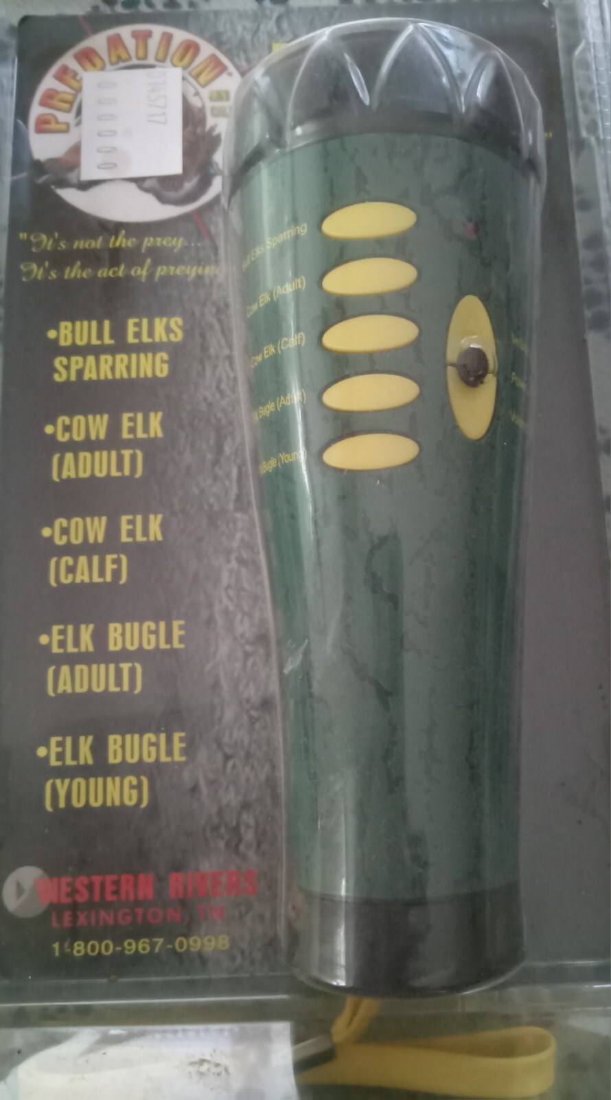 Western Rivers Elk Hunter 2 Predation Mini Caller (Elk Caller) | eBay
