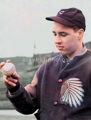 Bob Feller colorized print-Free shipping | eBay