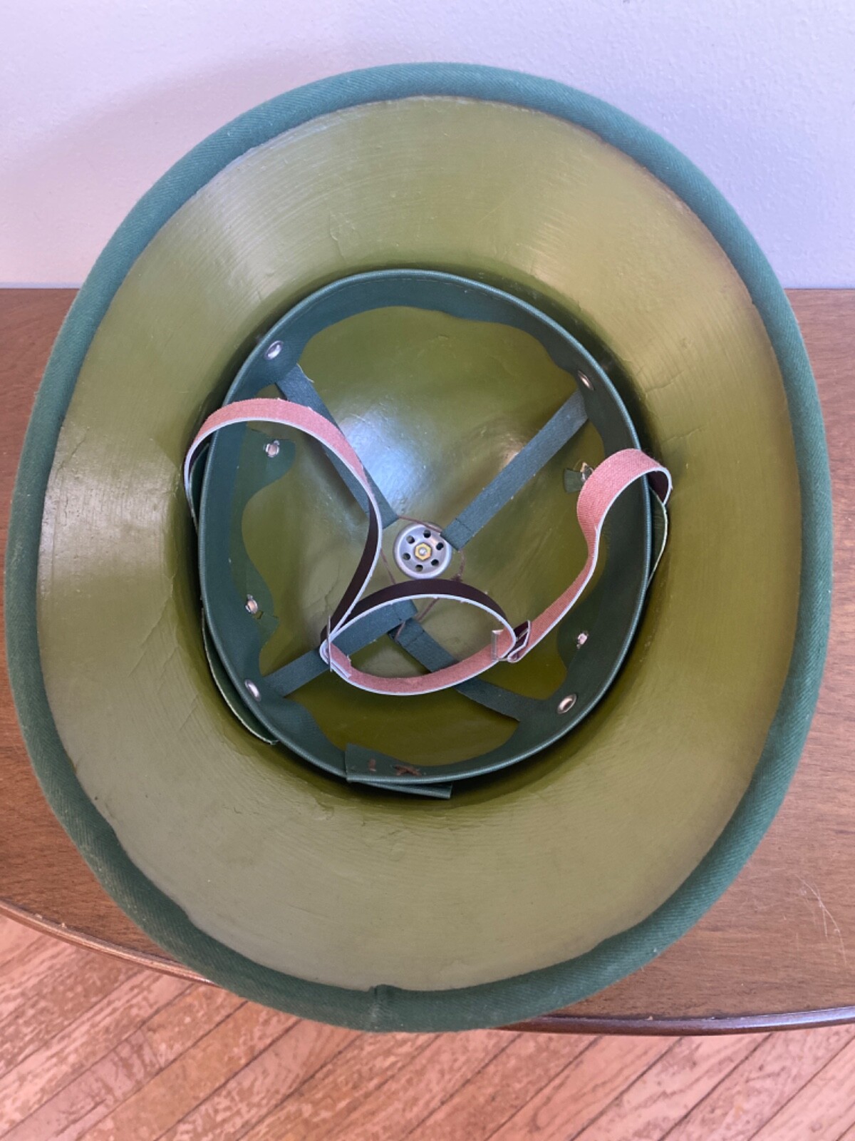 VINTAGE VIETNAM PITH HELMET JUNGLE EXPLORER HAT~ARMY … - Gem