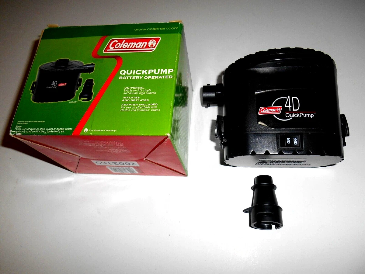 Coleman 4d Quick Pump Battery