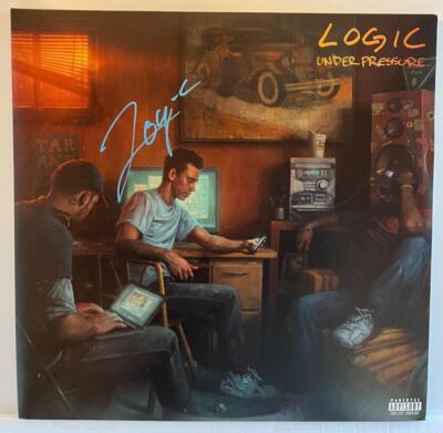Autographed Under Pressure signed by Logic Vinyl LP JSA certified ...