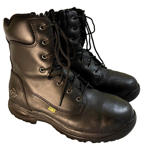 Converse Work Boots Mens Size 11W Black MT75 Internal Met Guard ...