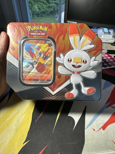 Pokémon Galar Partner Tin Cinderace v 820650806773 | eBay