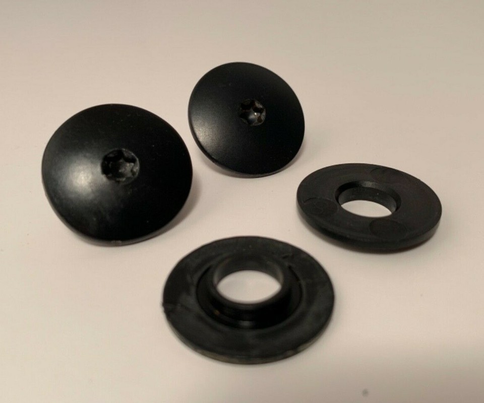 2 Bolts 2 Bushings Rear Window Lift Gate Glass Hinges 02-05 Explorer ...