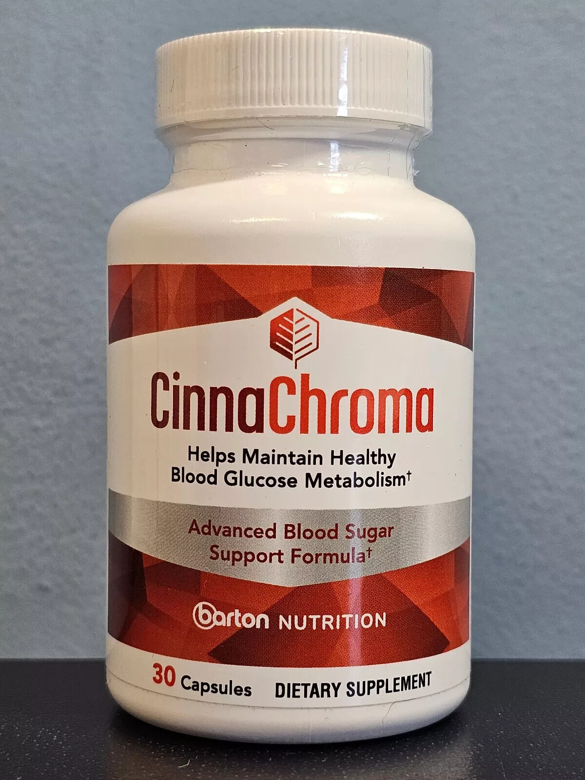 Barton Nutrition CinnaChroma Advanced Blood Sugar Support 30 Caps NEW ...