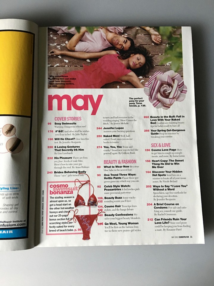 Vintage Cosmopolitan Magazine May 2002 | eBay