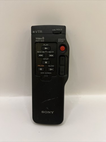 Tested! OEM GENUINE SONY RMT-509 VTR Video 8 Camcorder Remote Control ...