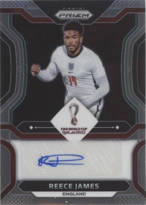 2022 Panini Prizm World Cup Qatar - Signatures Reece James #S-RJA (AU ...