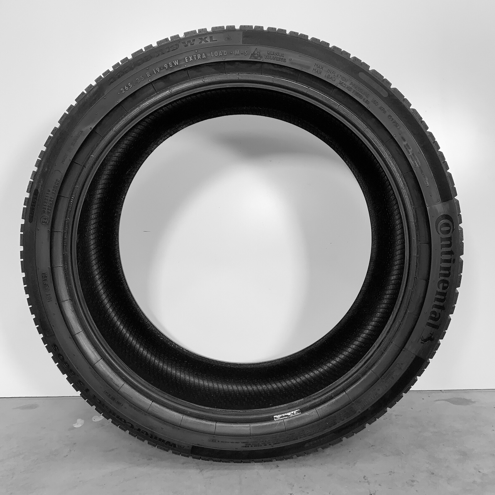 Winterreifen 4x / Continental WinterContact / 245/35 R 19 93 V + 265/35 ...