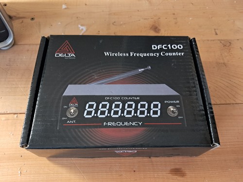 DELTA DFC100 WIRELESS or INLINE 6 DIGIT PRECISION FREQUENCY COUNTER CB ...