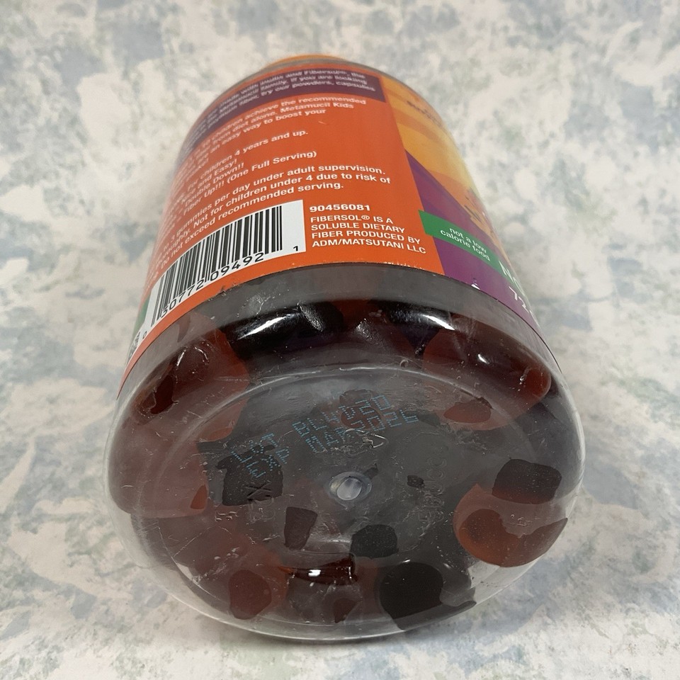 Meta Mucil Kids Fiber Gummies 72 CT ( Lot of 2 ) New | eBay