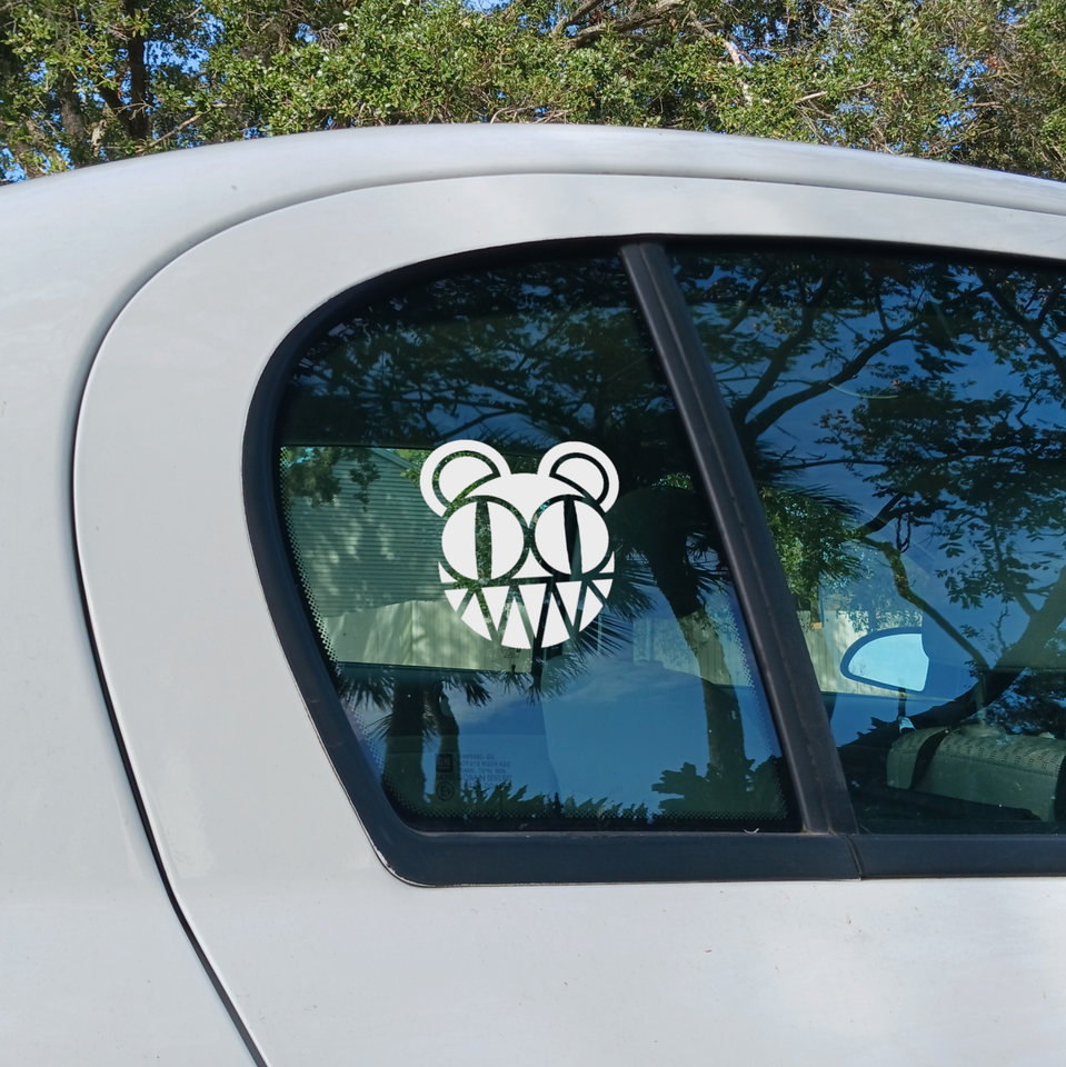 Radiohead Vinyl Decal, Choose Your Color & Size, Band Logo Car Sticker ...