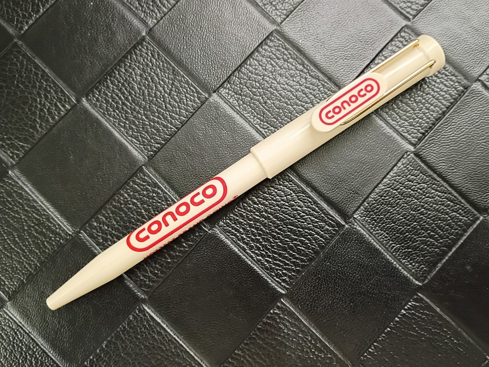 Vintage Conoco Promo Ballpoint Pen w/Box Insert NOS Display Oil Gas NON ...