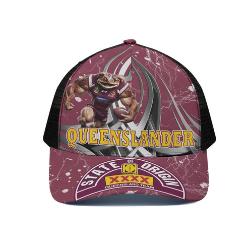 QLD Maroons State of Origin Cap Queensland unique one of a kind design ...