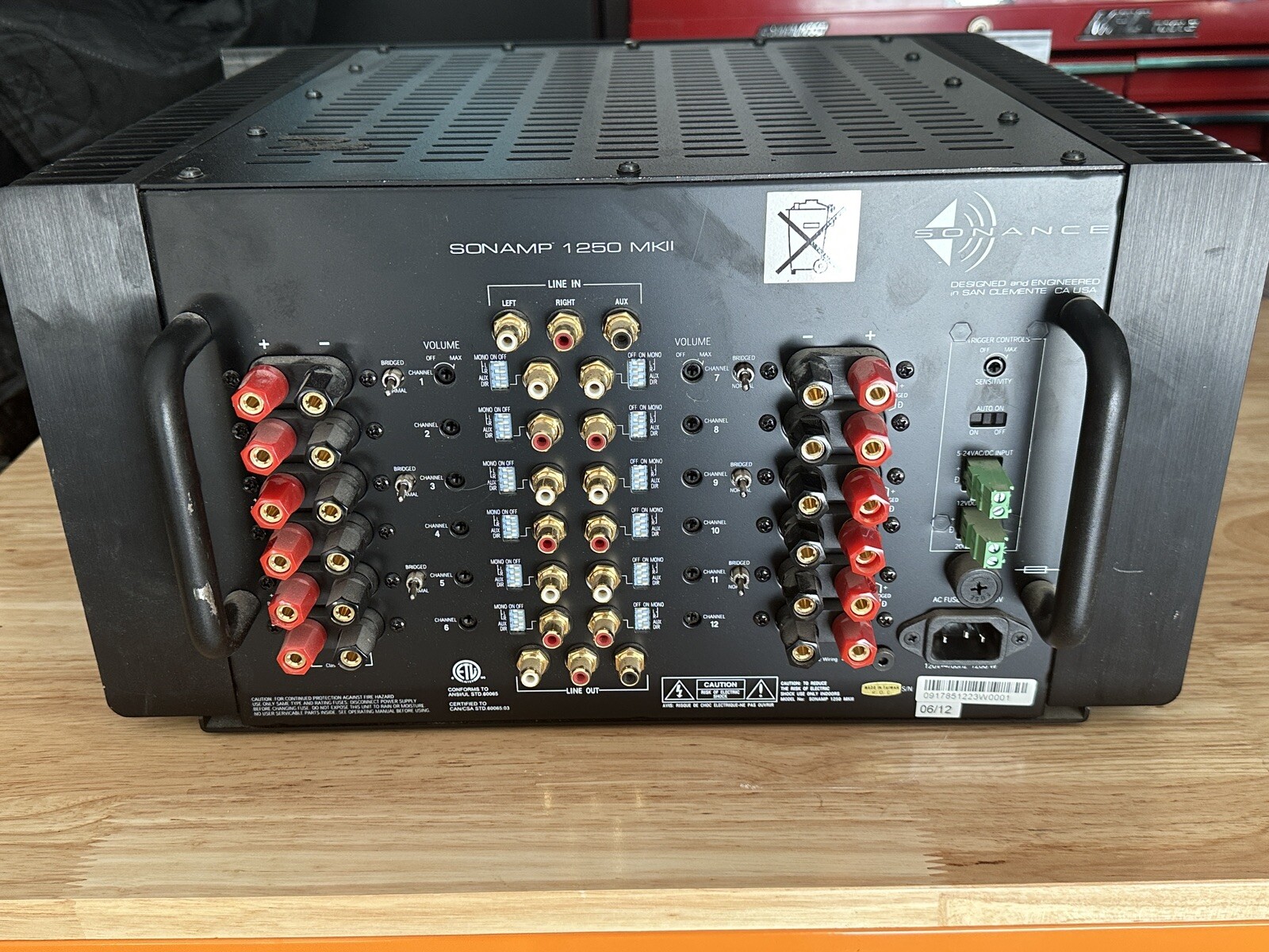 Sonance Sonamp 1250 12 Channel Power Amplifier for sale online | eBay