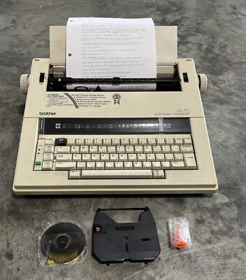Typewriters & Word Processors - Vintage Brother