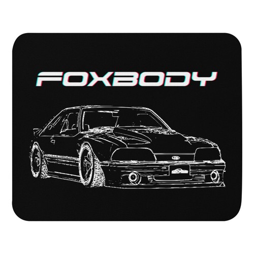 Third Gen Mustang Foxbody Fox Body Custom Line Art Mouse pad | eBay
