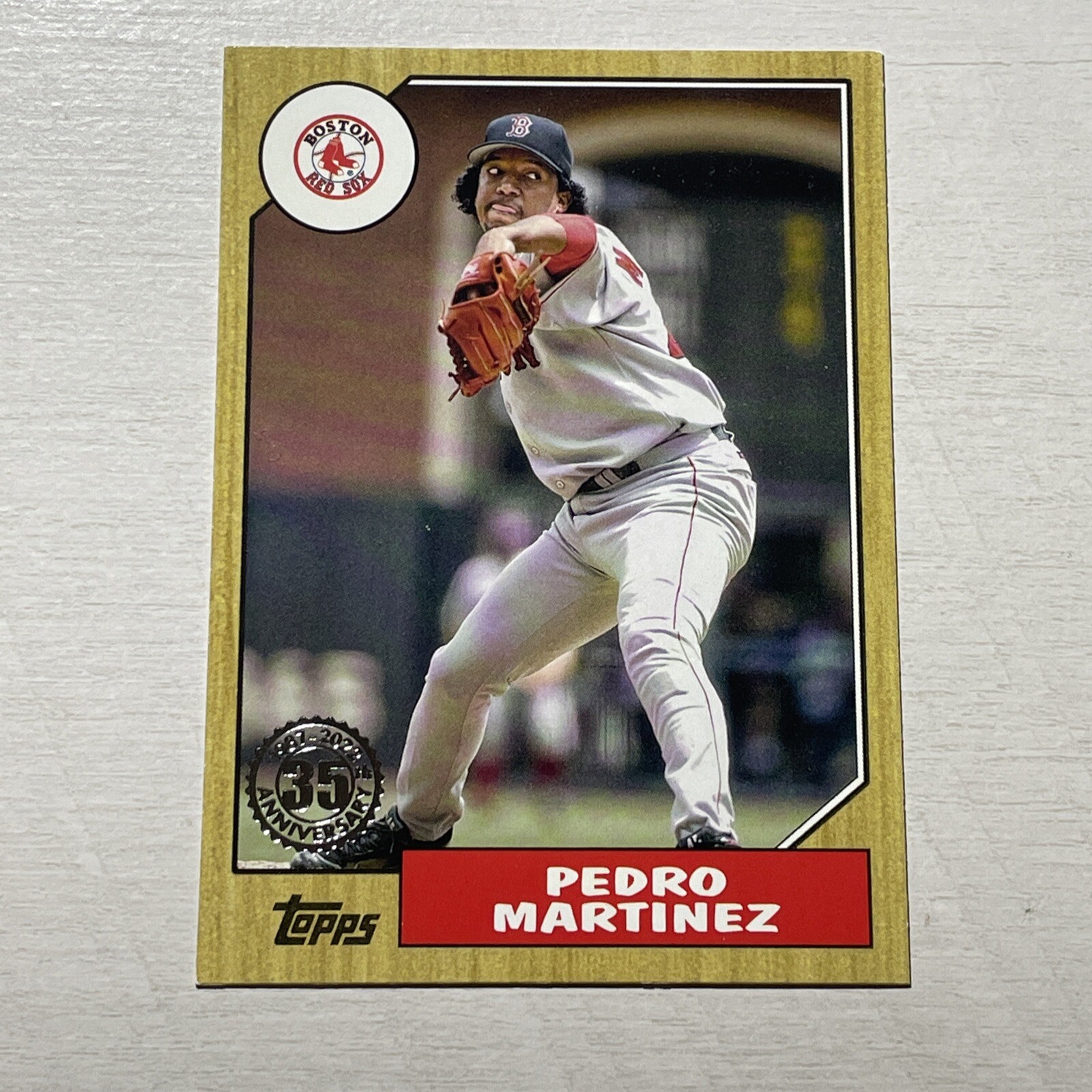 2022 Topps Series 2 #87TB-49 Pedro Martinez Boston Red Sox 35th ...