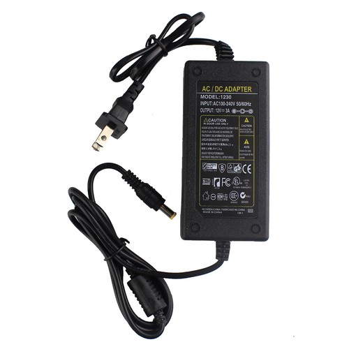 12V 3A Adapter 5.0 with needle For Casio AD-A12150LW ADA12150LW ...