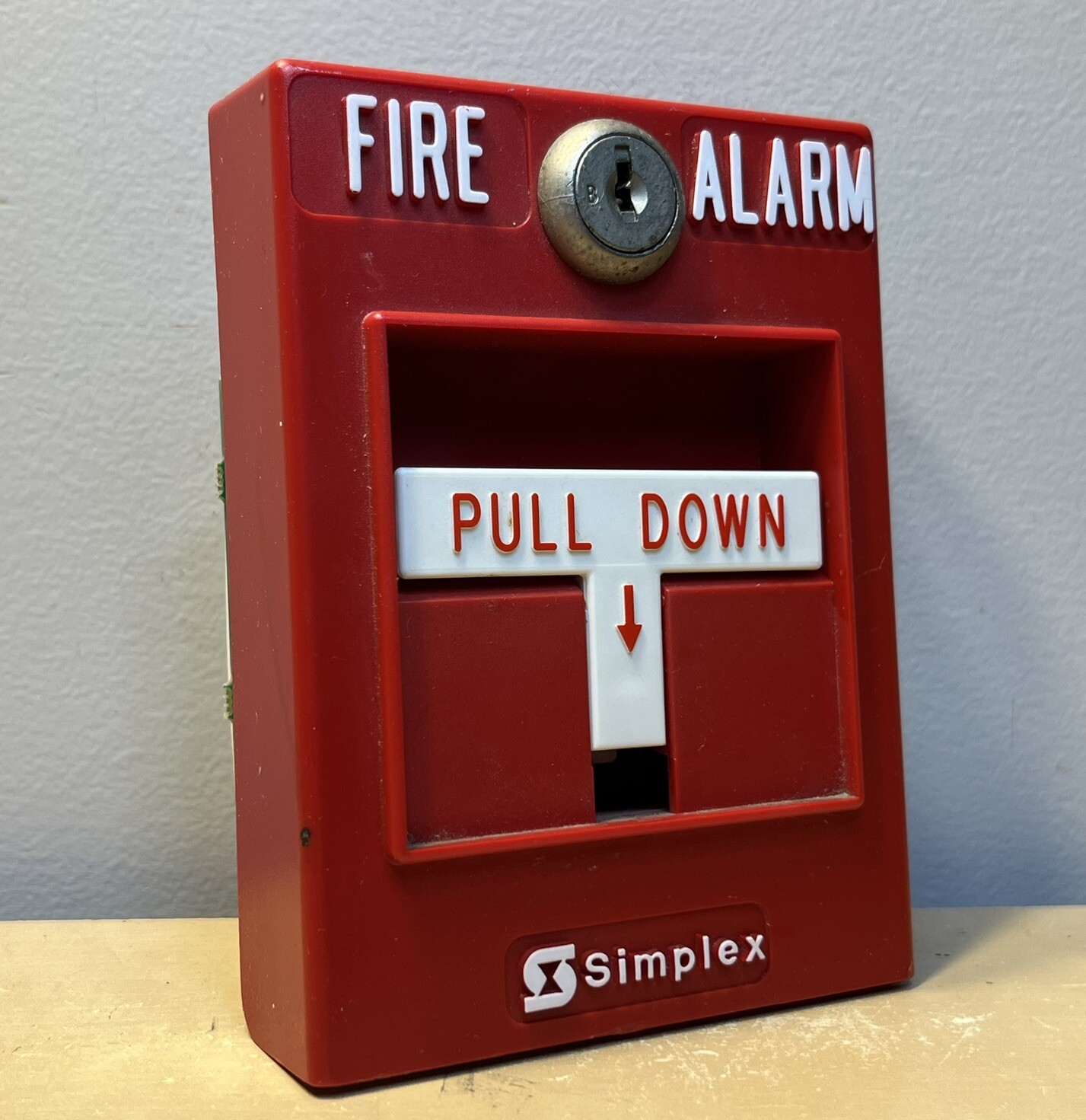 Simplex 2099-9795 Addressable Fire Alarm Pull Station (MapNet II) - La ...