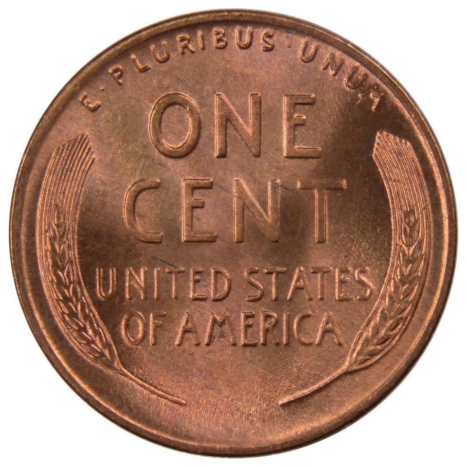 1945 S Lincoln Wheat Cent BU Uncirculated Mint State Bronze Penny 1c ...