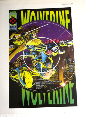 10X13 MARVEL WOLVERINE #87 GAMBIT COVER ART PRINT KILLER COVER OFFICIAL ...