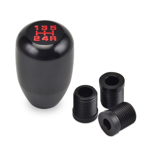 Shift Knob Shifter Aluminum Universal Manual 5 Speed and Adapters 8mm ...