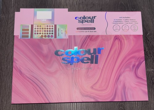 New Colour Spell By Profusion Makeup Kit Eyeshadow, Contour, Brush ...