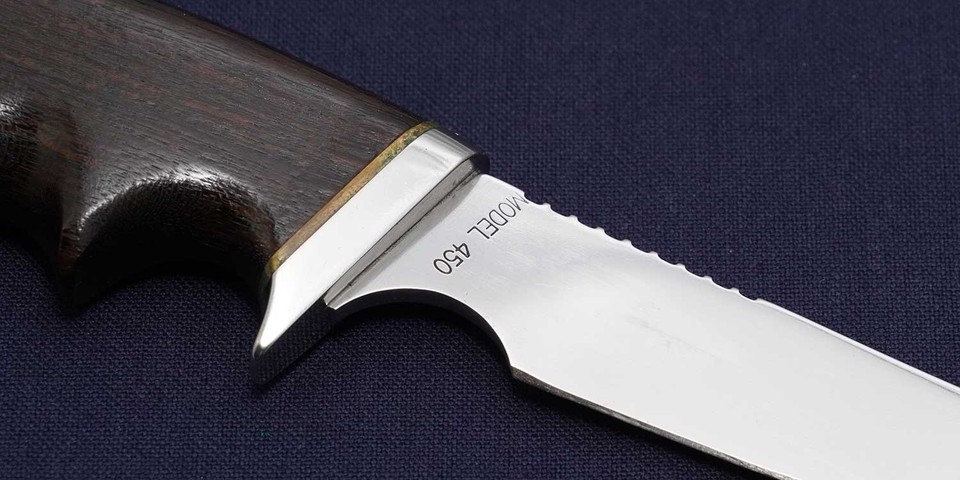 GERBER Presentation 450S Fish&Game Wooden Handle Knife Unused Vintage ...