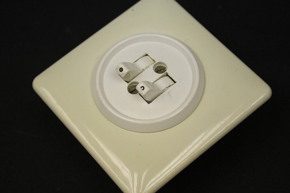 Old Toggle Switch Series Switch Square Flush Light Switch Housing ...