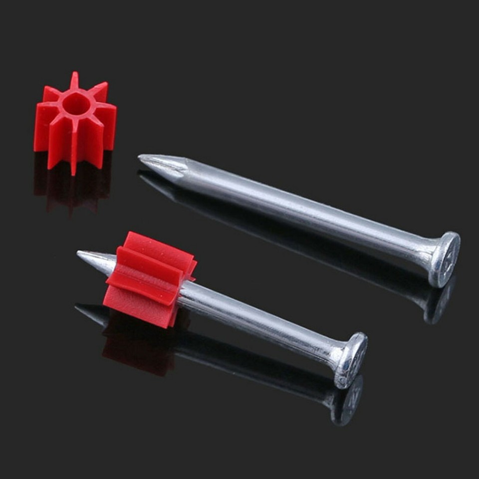 52mm Concrete & Steel Nails Single Shot For Ramset Powder Actuated Nail ...