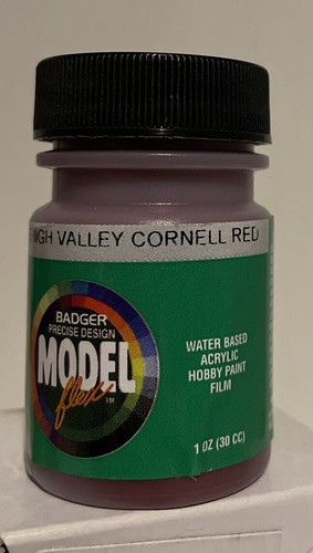 Badger Modelflex acrylic paint 16-184, Lehigh Valley Cornell Red | eBay