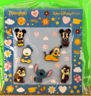 Disney WDW/DLR Pin Box Set - (7 Pins Set) | eBay