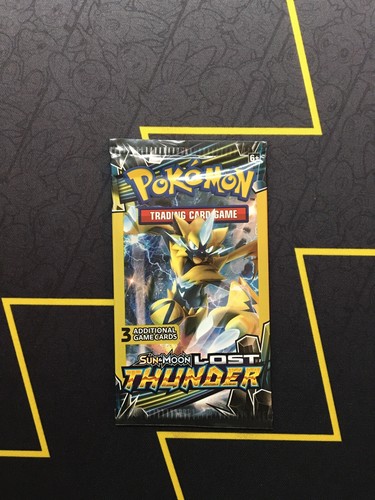 Pokémon TCG - Sun & Moon Lost Thunder - 3 Card Booster Pack - 2018 ...