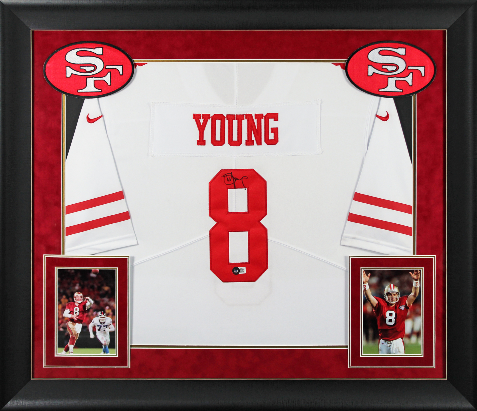 Steve Young Autographed Memorabilia | Signed Photo, Jersey ...