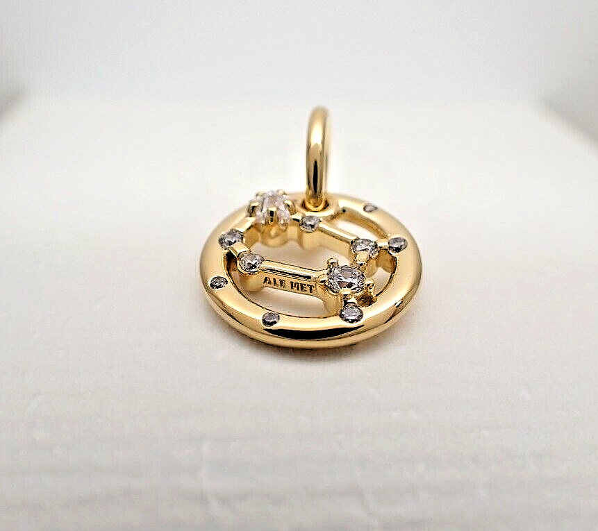 Authentic Pandora #762711C01 Gemini Zodiac Dangle Charm | eBay