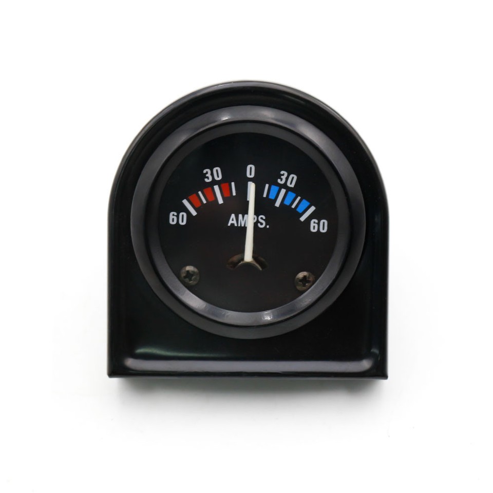 Universal 2'' 52mm Led Pointer Auto Boat Amp Meter Gauge 60-0-60 Amp ...