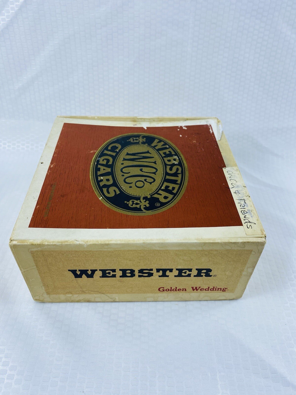 W.C. Co. WEBSTER CIGARS - Golden Wedding - Cigar Box | eBay