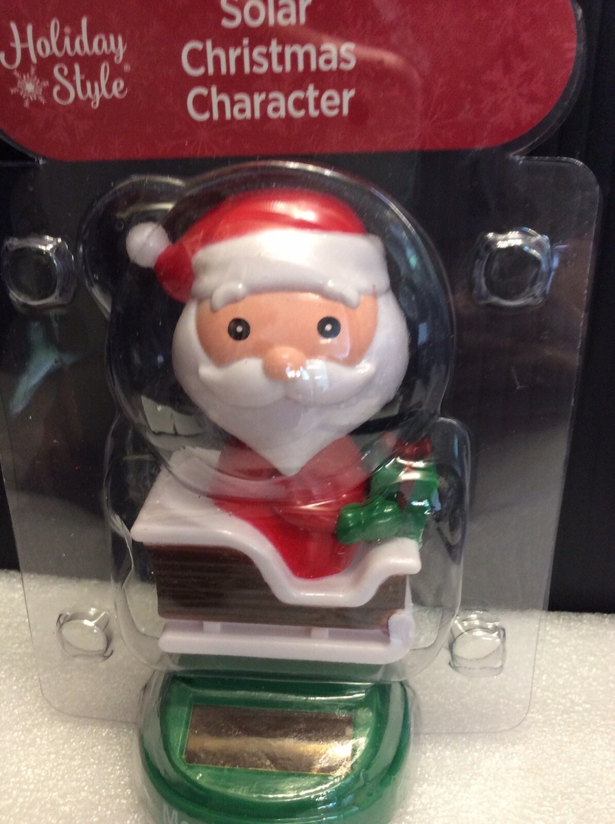 Christmas Solar Bobbleheads