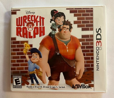 Disney Wreck-It Ralph Nintendo 3DS Manual Included 47875769755| eBay